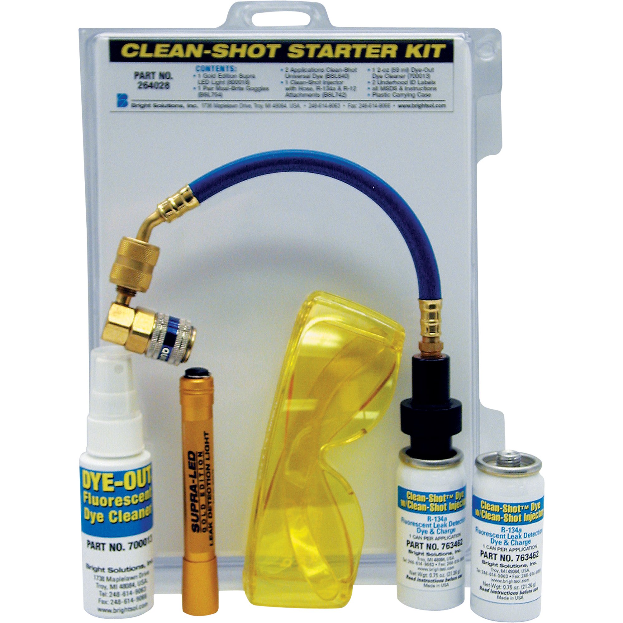 Bright Solutions Clean Shot A/C Leak Detection Starter Kit | Northern Tool Bright Solutions Clean Shot A/C Leak Detection Starter Kit | Northern Tool